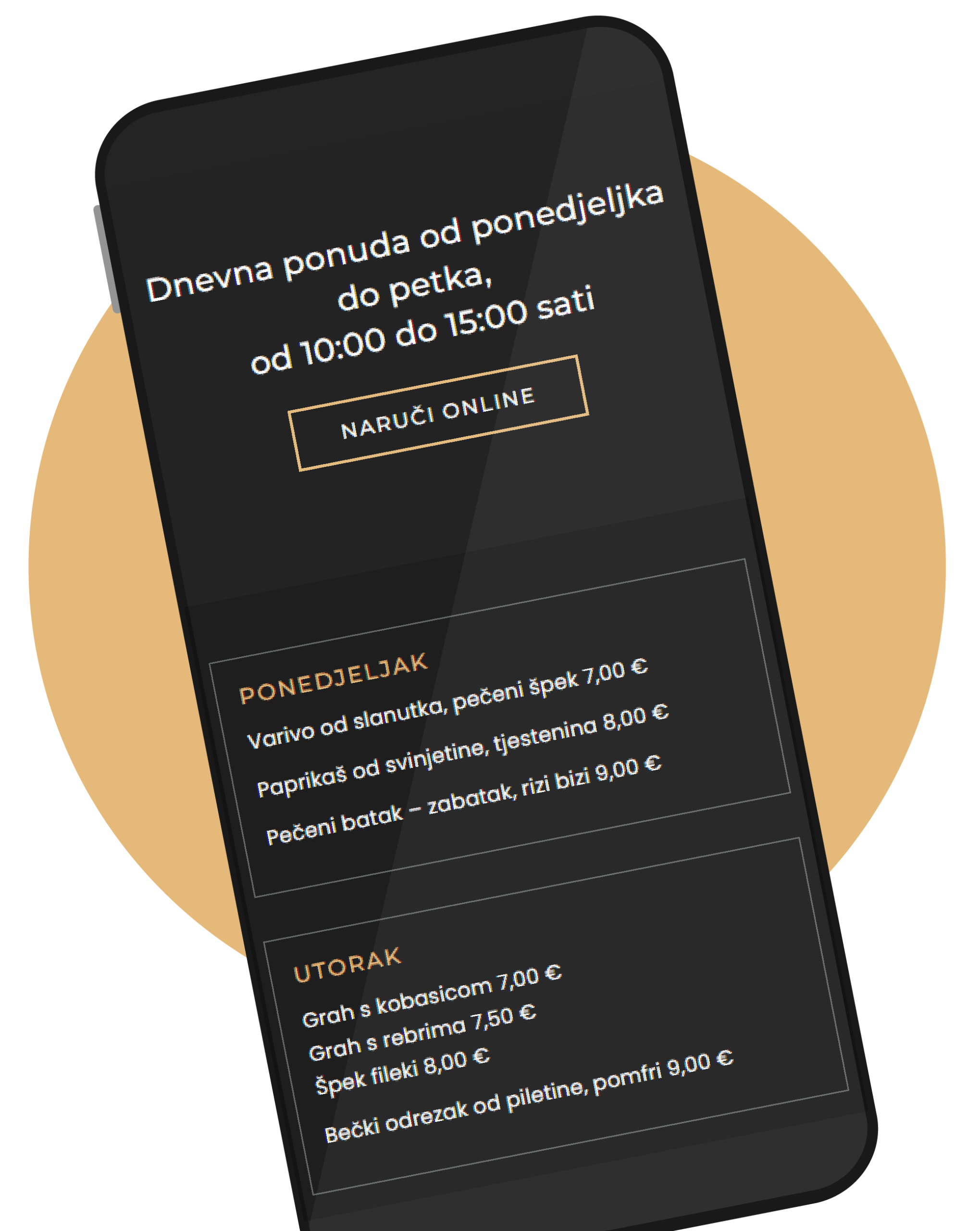 Jelovnik | Magazinska klet